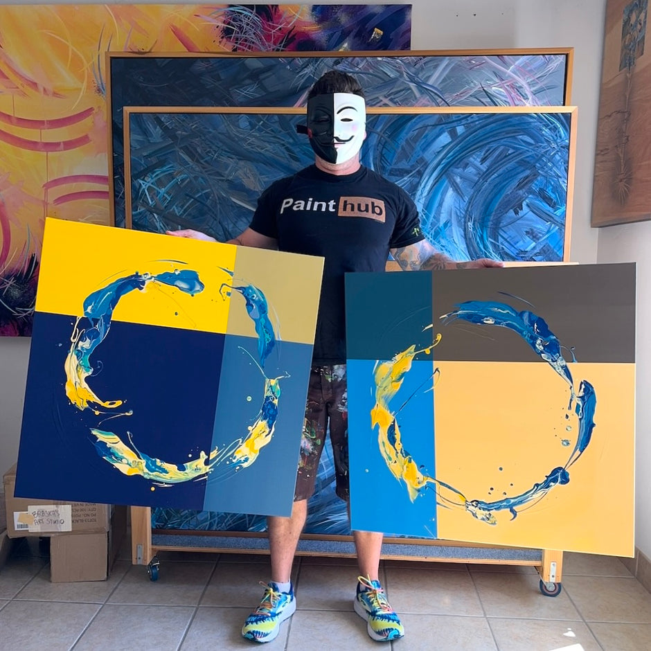 San Diego Abstract Artist Michael Carini & The Art Of Acrylic Alchemy ...